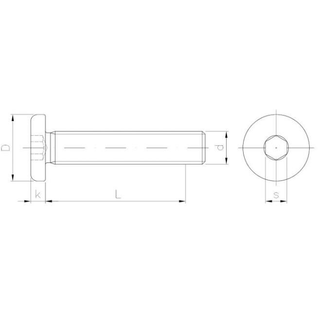 Baldiniai varžtai DIN9053