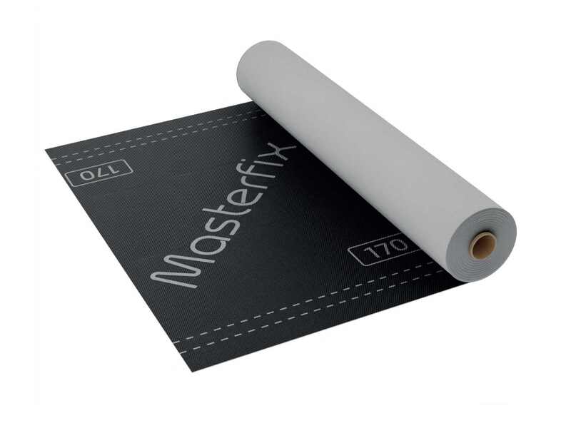 Difuzinė plėvelė stogui 170g Masterfix 75 m² 1,5 x 50 m